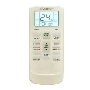 Akabishi inverter ac remote for RAY-AE13VG / RAY-SE22VG - ANM Remotes