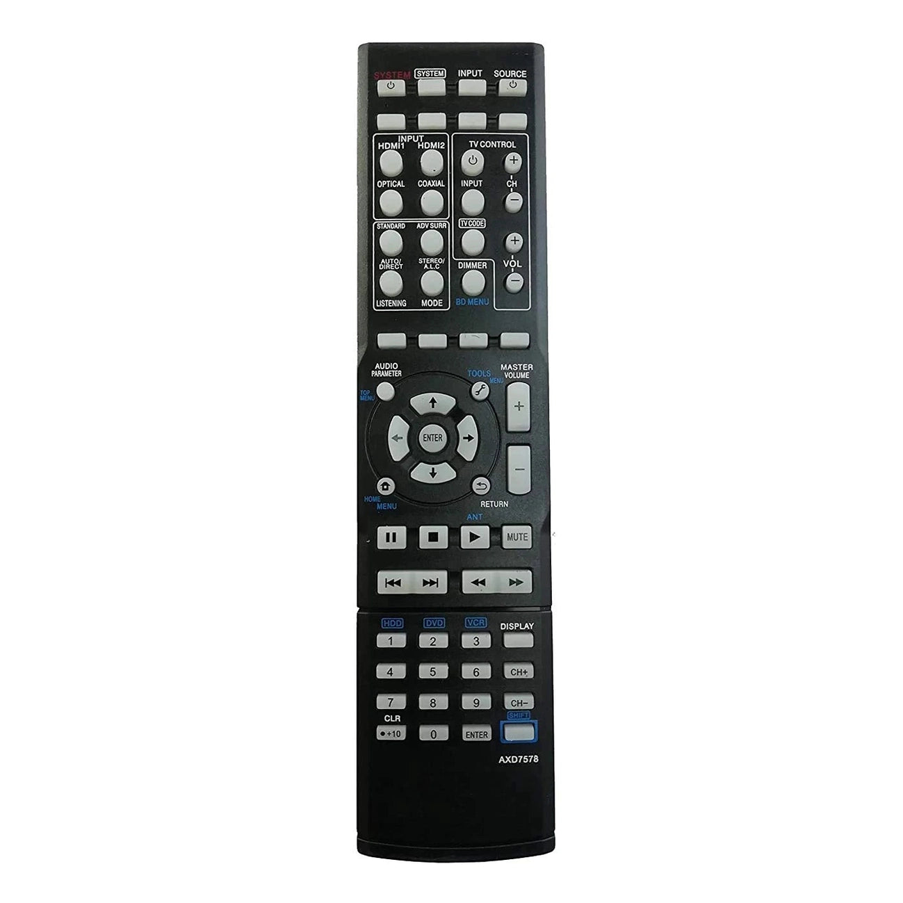 Pioneer AV Surround Receiver remote AXD7578 - ANM Remotes